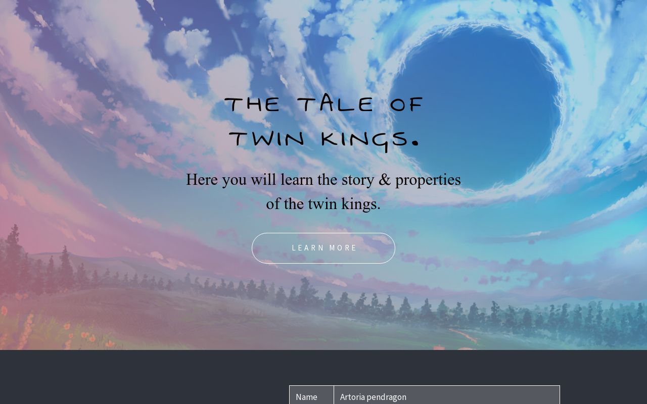 The Twin kings